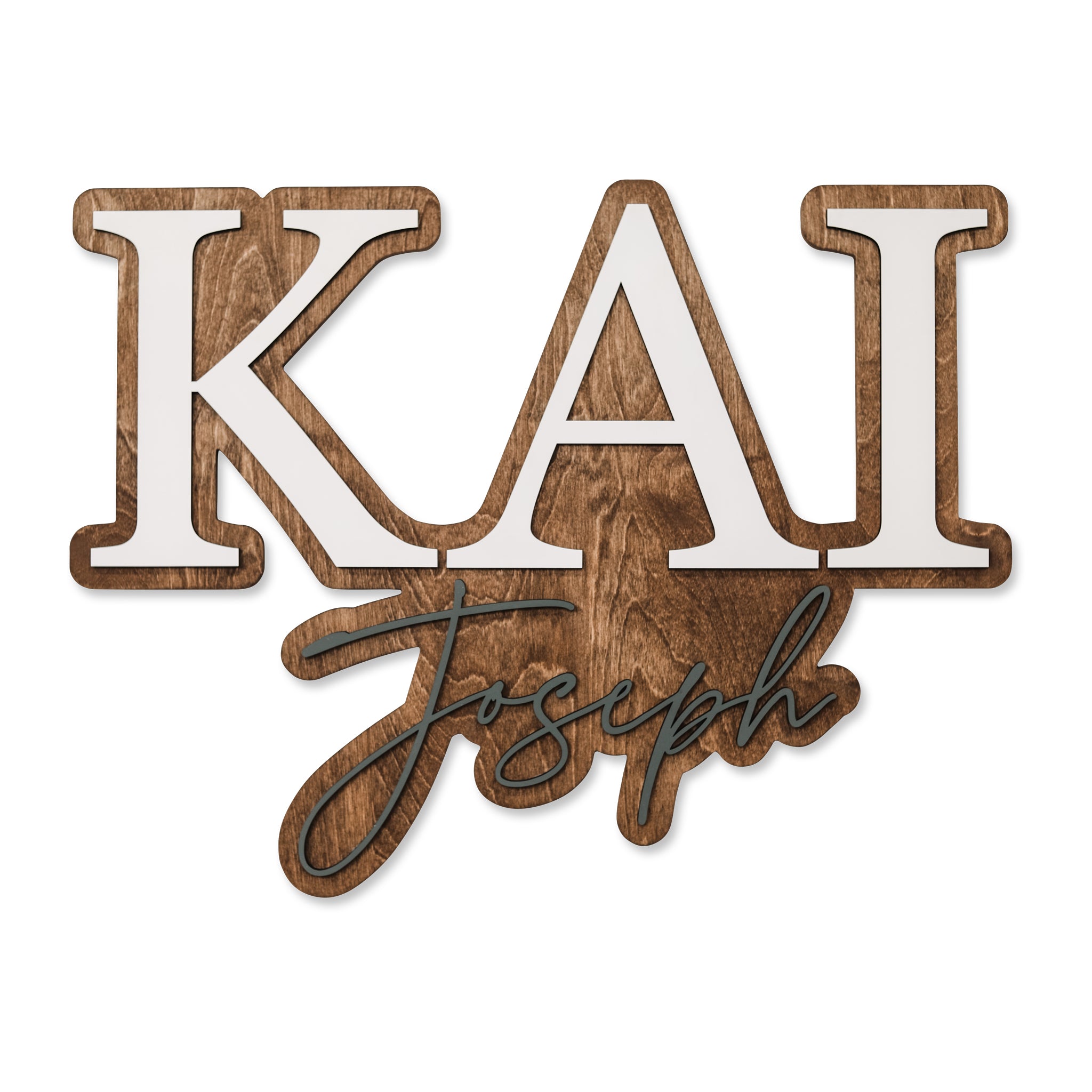 Outline Name Signs – Hickory Hollow Designs