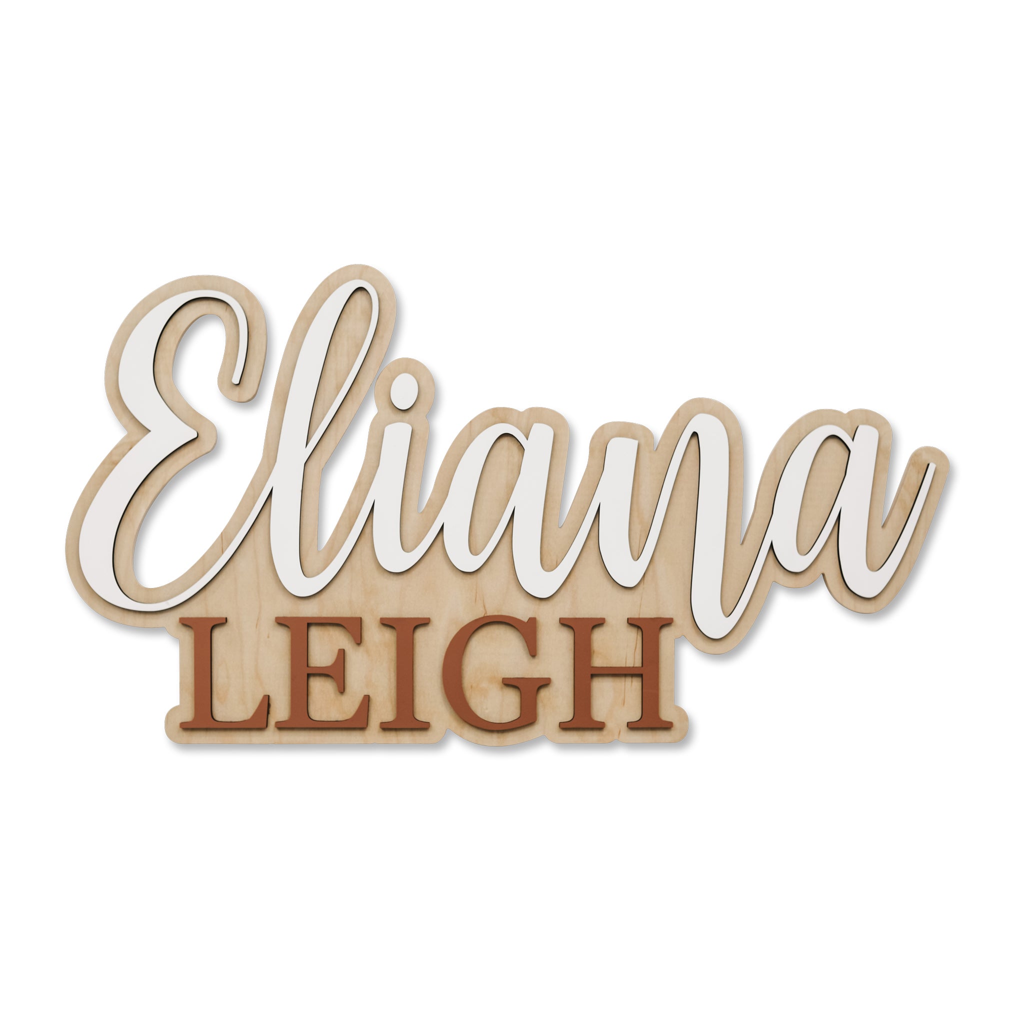 Outline Name Signs – Hickory Hollow Designs