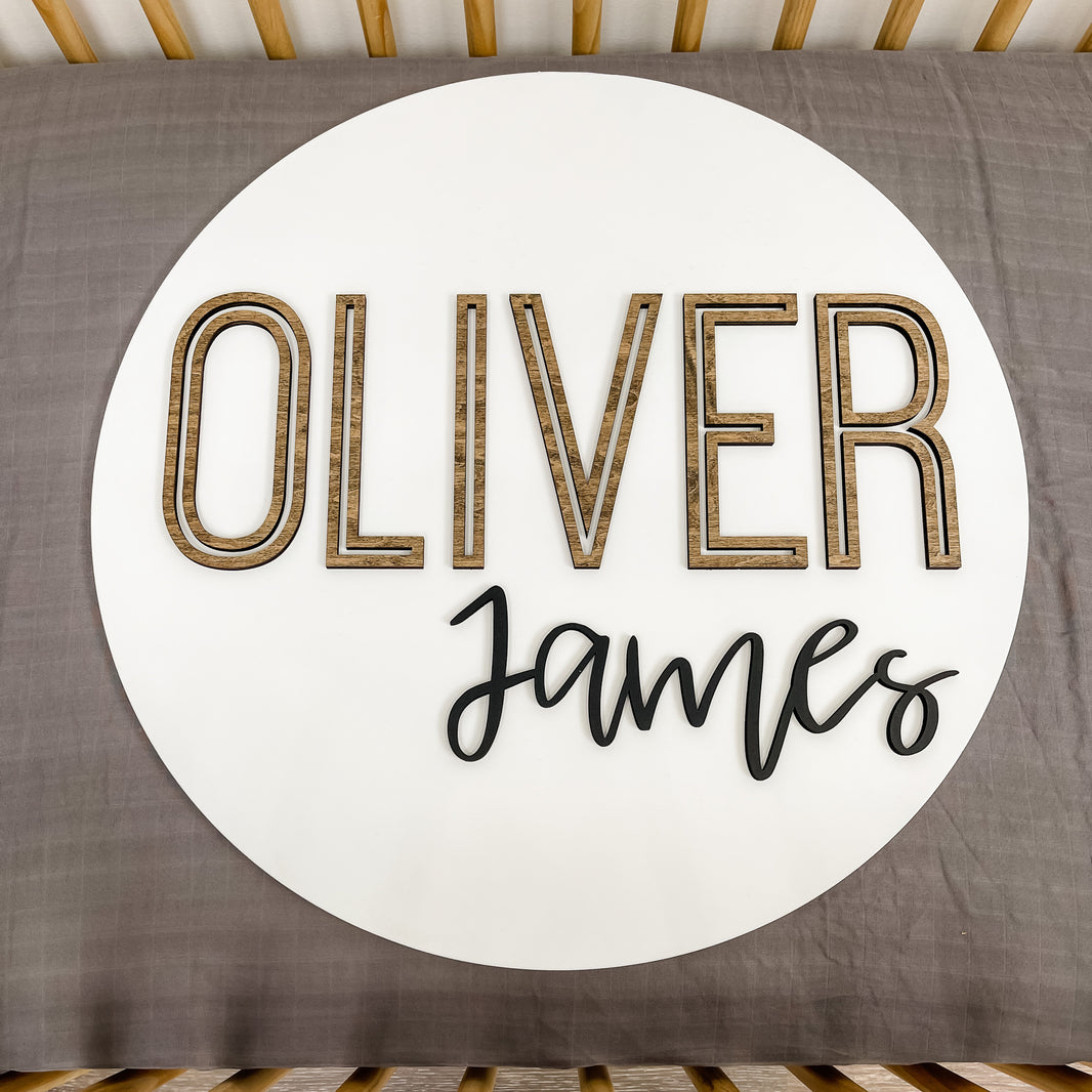 Round Name Signs – Page 2 – Hickory Hollow Designs