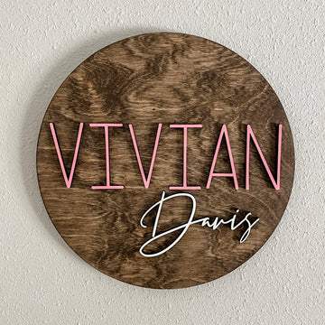 Round Name Signs – Page 2 – Hickory Hollow Designs