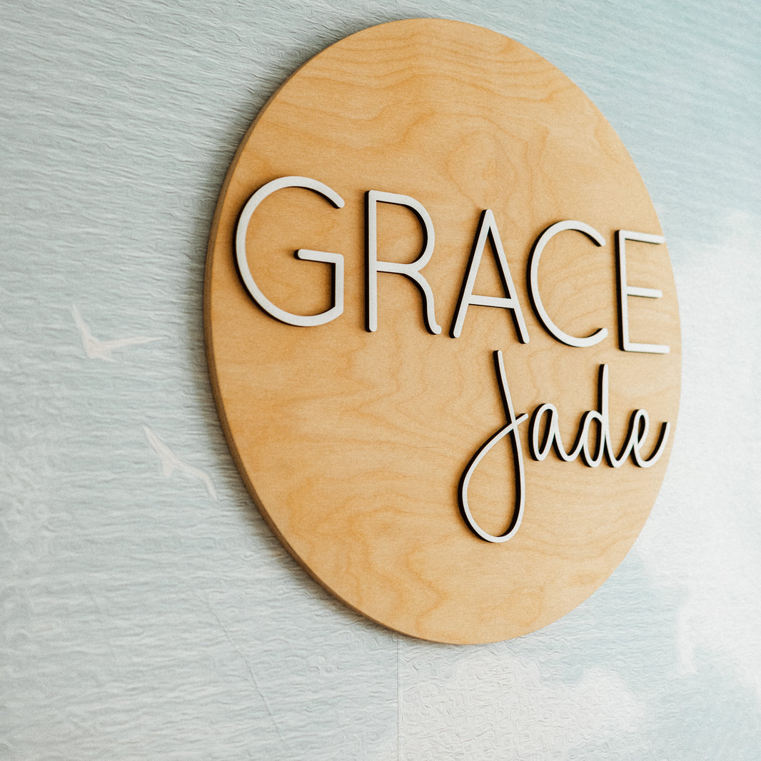 Round Name Signs – Page 2 – Hickory Hollow Designs